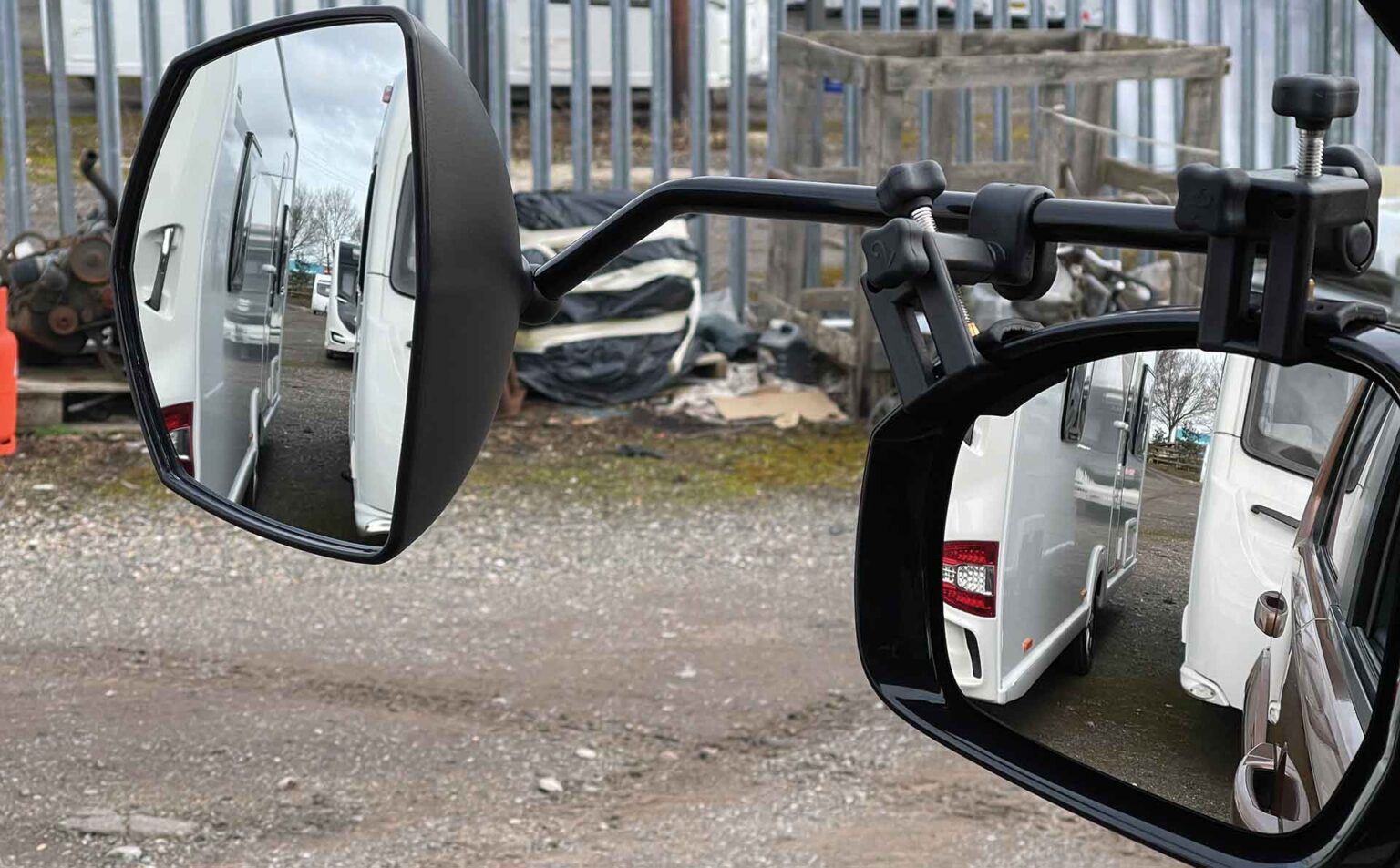 How to adjust towing mirrors - Practical Caravan