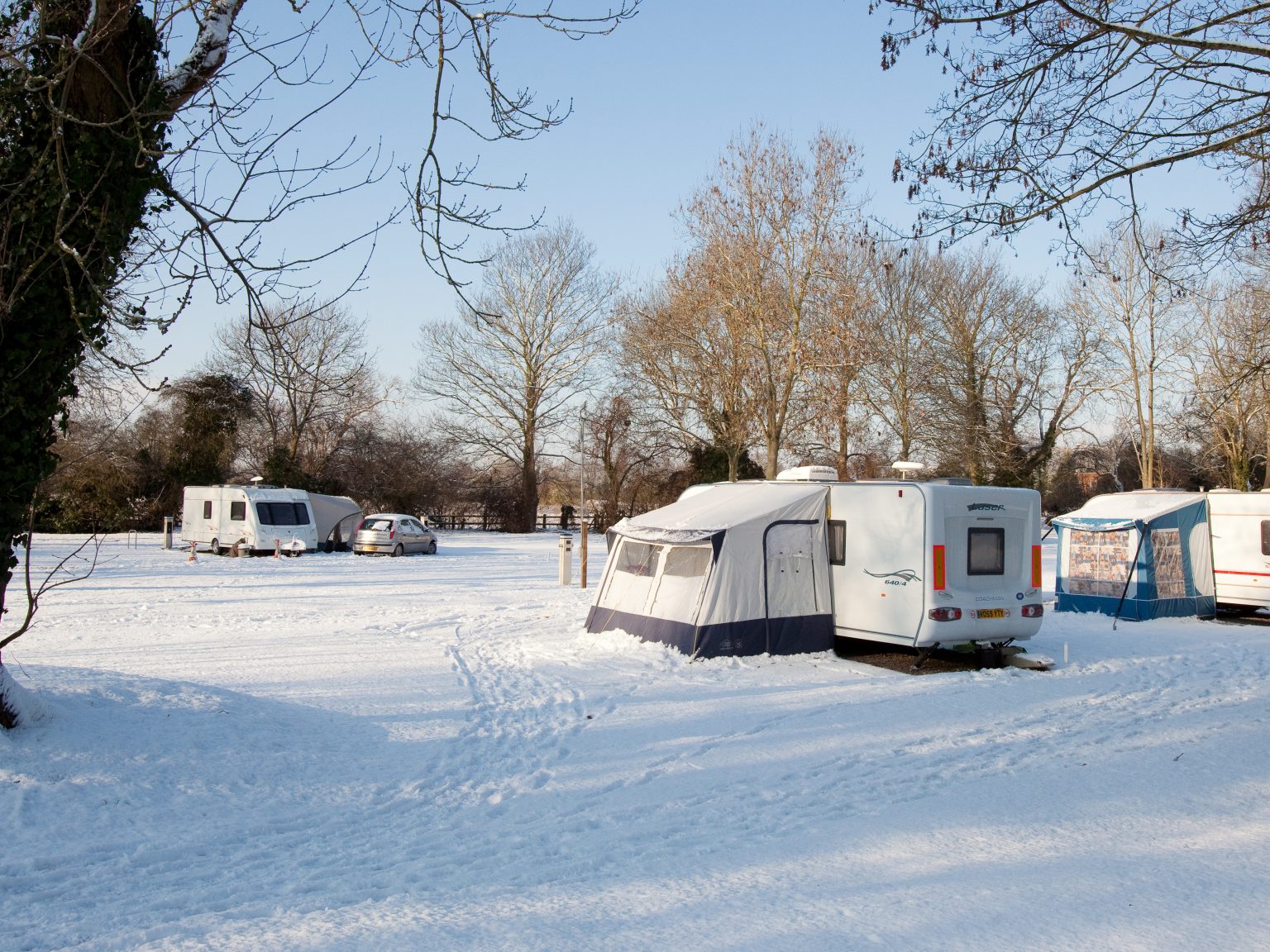 Touring in a winter wonderland - Practical Caravan