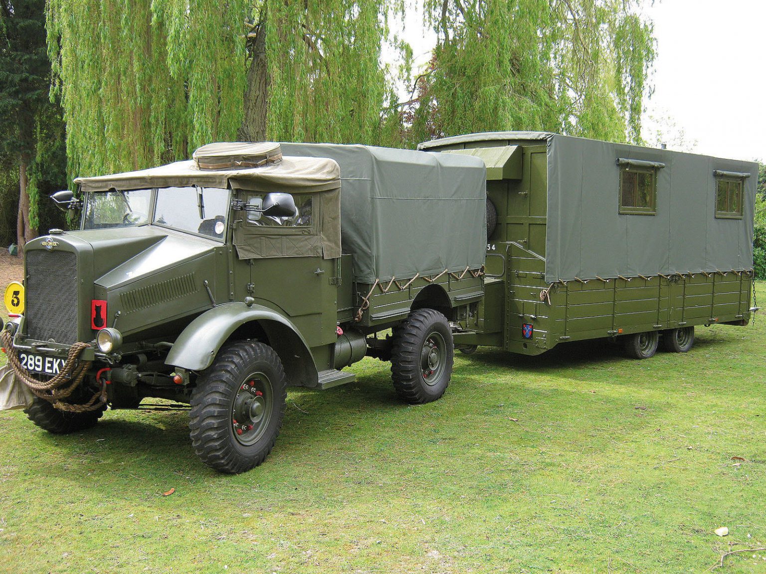Military precision - Practical Caravan