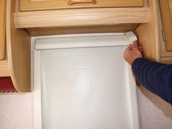How to re-tension caravan roller blinds and flyscreens - Practical Caravan