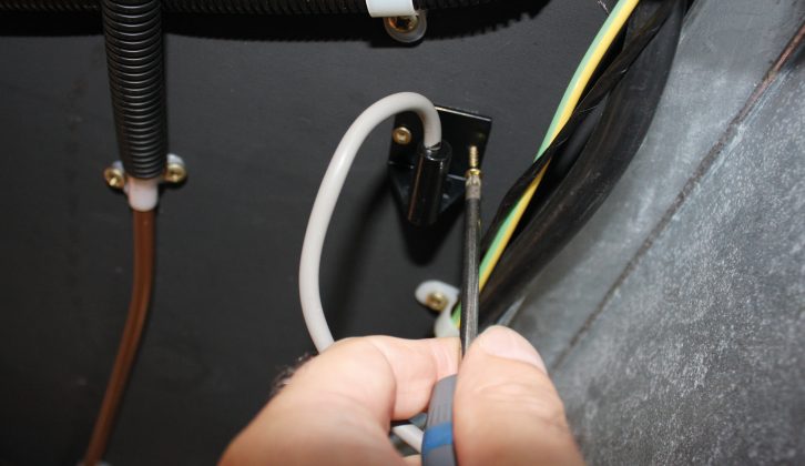 How to fit an Alde load monitor and outside temperature sensor - Practical Caravan