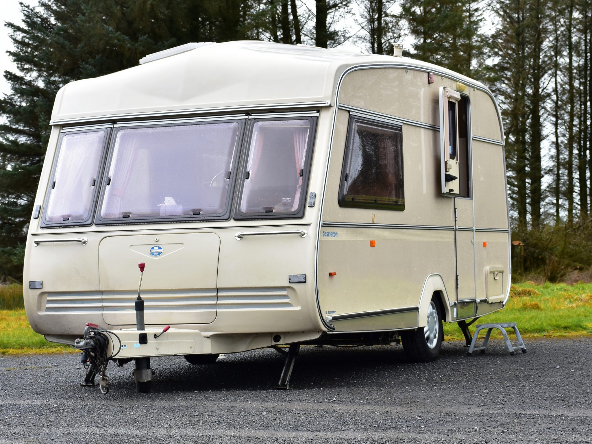 Me and my classic Castleton HL Roadster - Practical Caravan