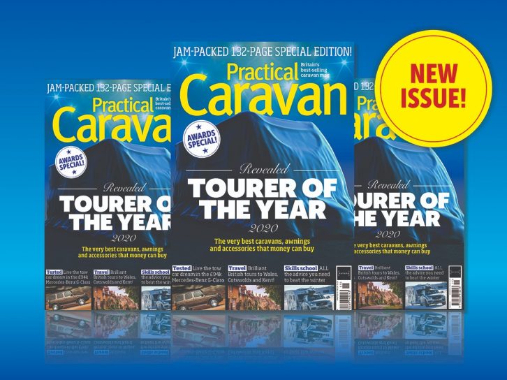 Our Tourer of the Year Awards issue is on sale now! - Practical Caravan