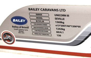 Caravan weights explained - Practical Caravan