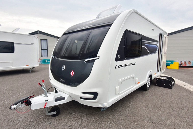 Swift Conqueror 480 vs Sprite Compact: two berth battle - Practical Caravan