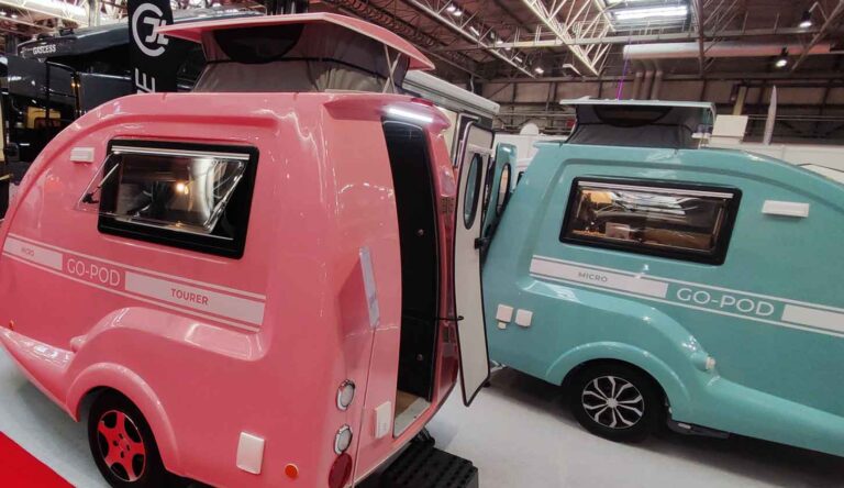 New-look Go-Pods on display at October NEC Show - Practical Caravan