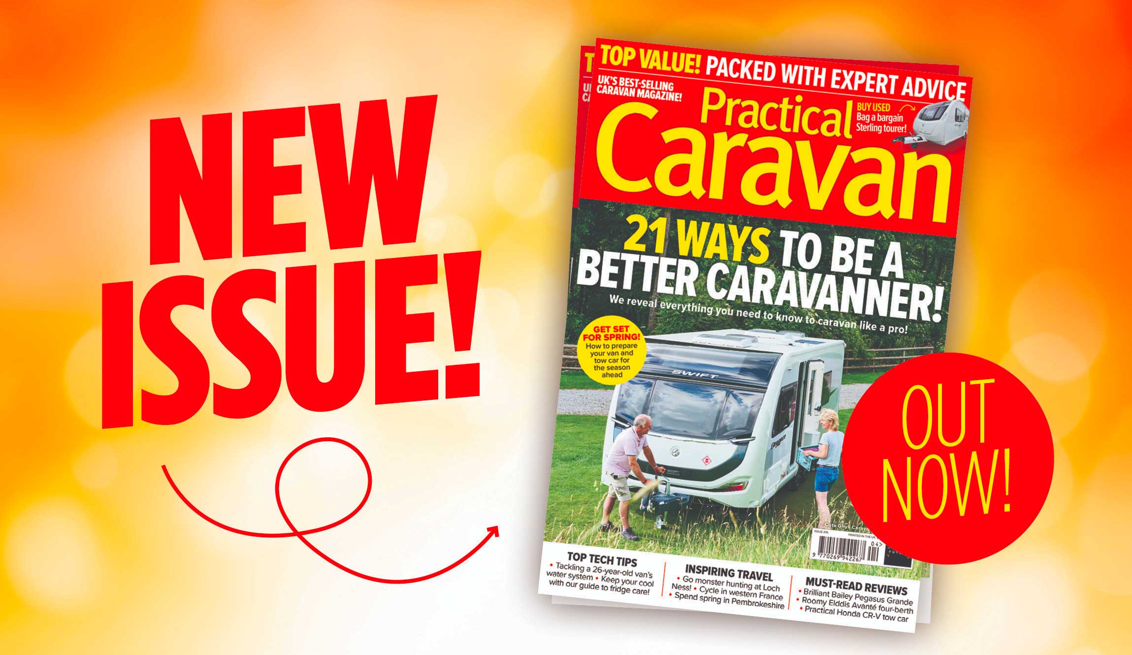 Issue 476 is now on sale - Practical Caravan