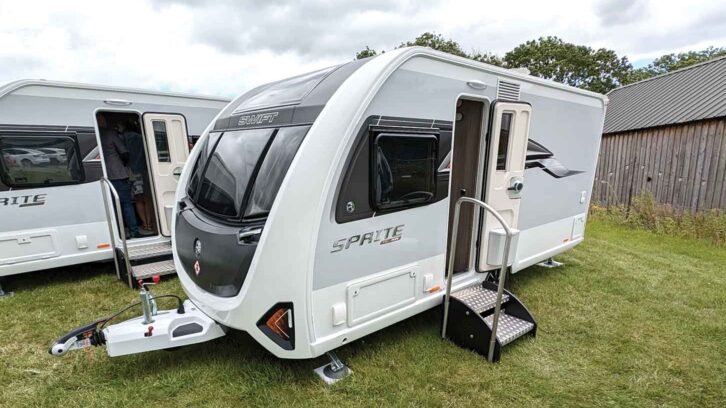 Swift Sprite Major 4EB - Practical Caravan