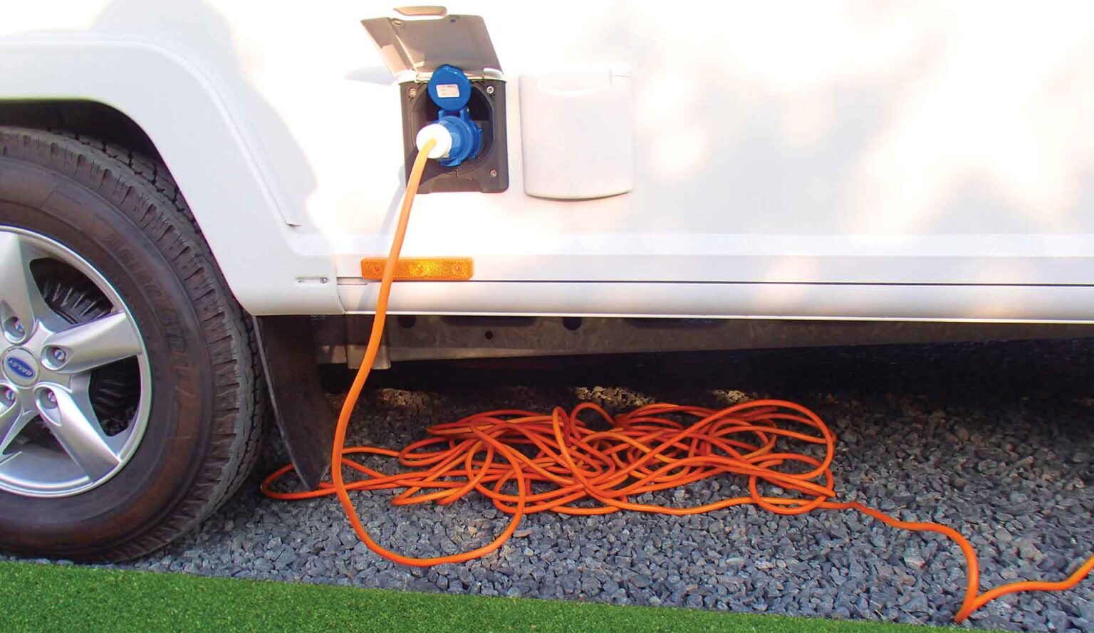 Using electric hook-up with a caravan: everything you need to know ...