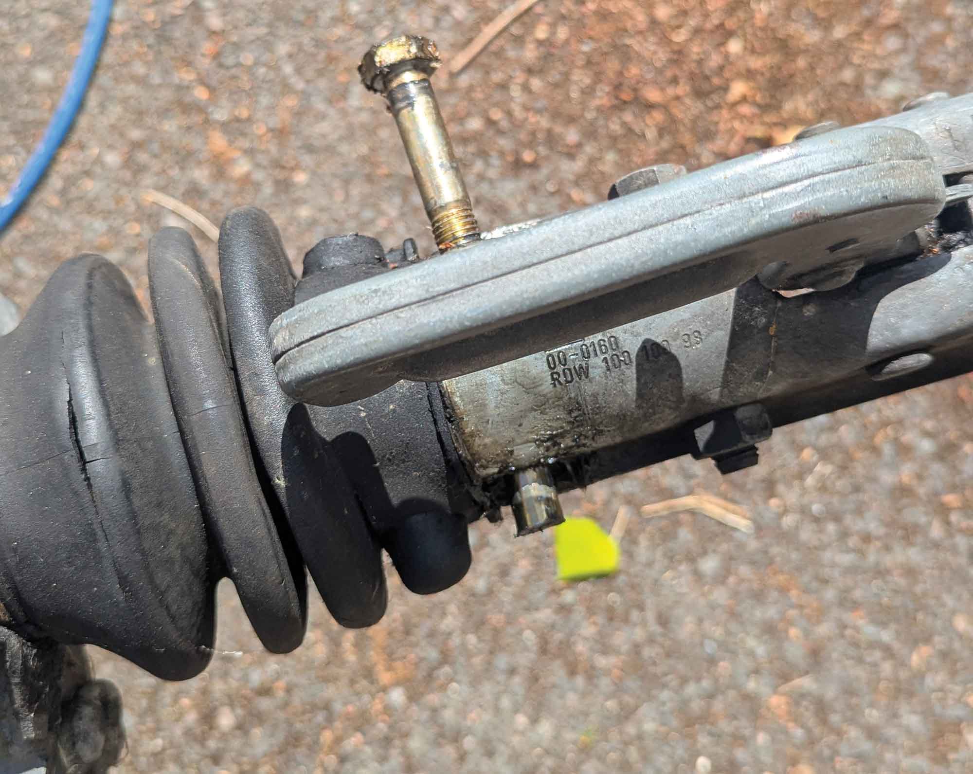 Fitting a caravan stabiliser