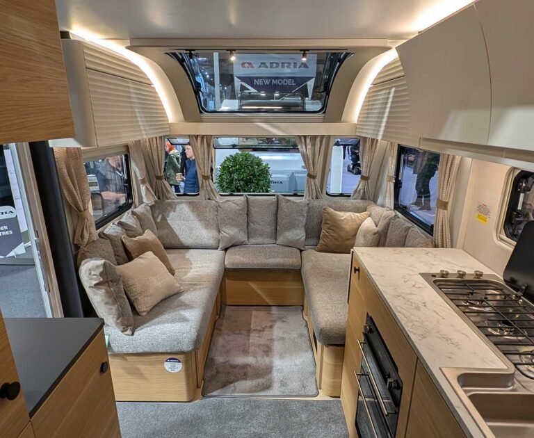 Adria showcases updated caravans from its Adora and Action ranges at ...